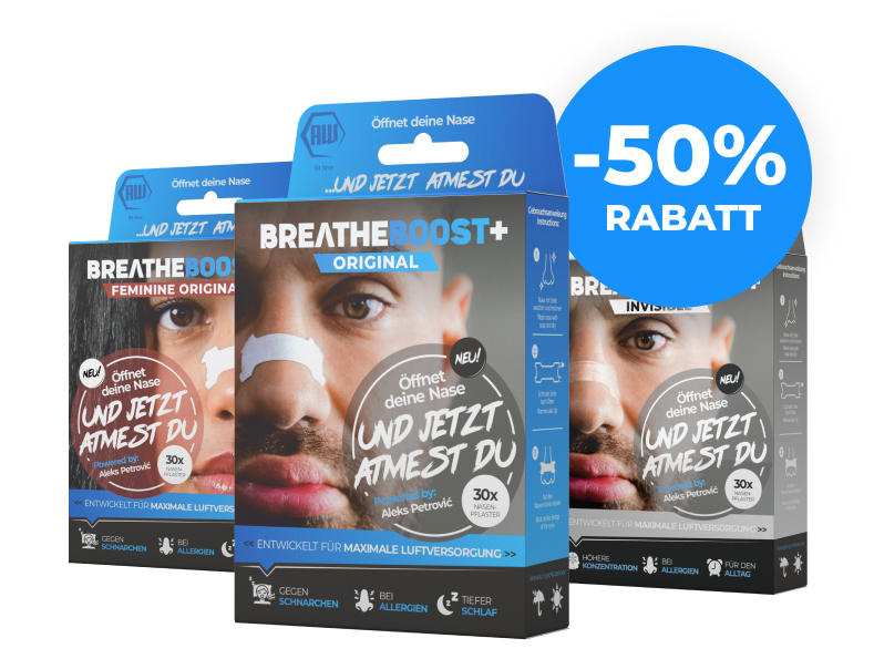 BREATHEBOOST+ Dein Plus für sportliche Performance