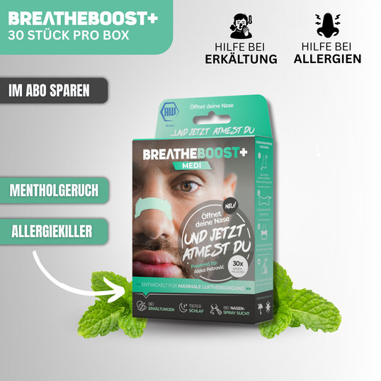BREATHEBOOST+ Dein Plus für sportliche Performance