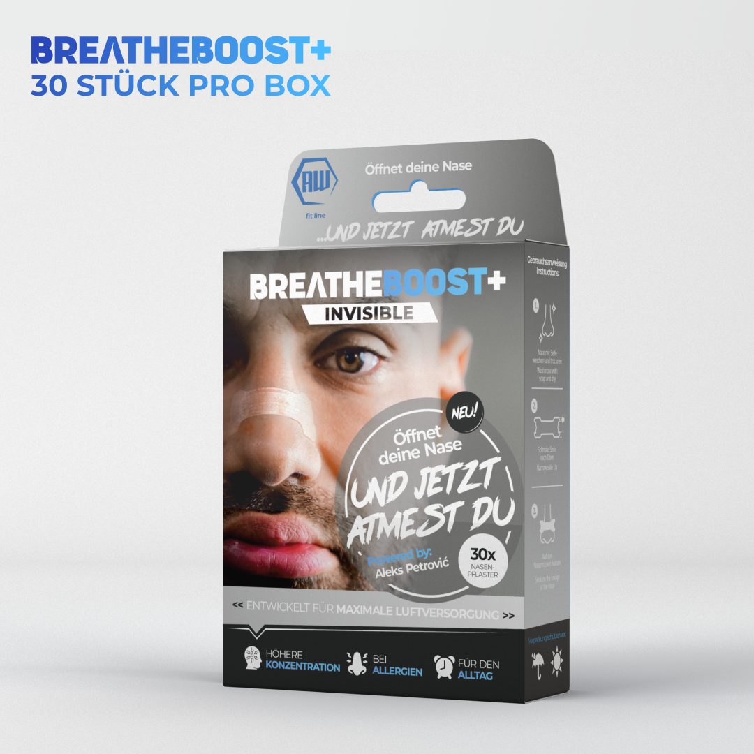 BREATHEBOOST+ Dein Plus für sportliche Performance